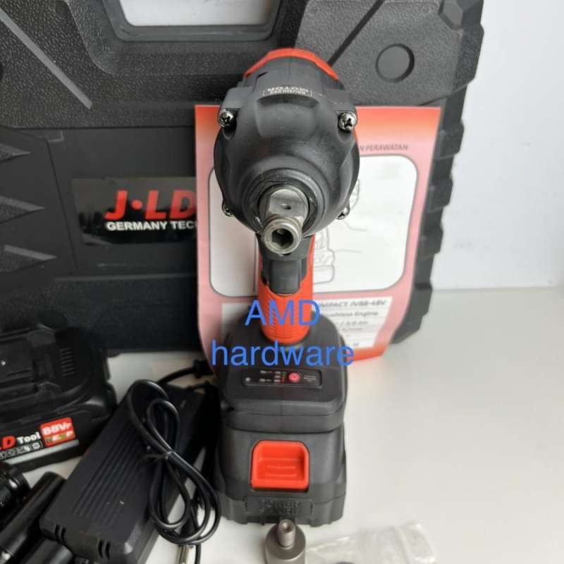 Jual Bor Cordless Brushless Impact Wrench Sock Set 48v Jld Aeg,maktec ...