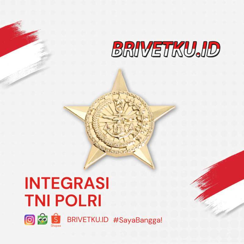 Jual Pin/brivet Integrasi Tni-polri Exclusive - Besar Di Seller Wd ...