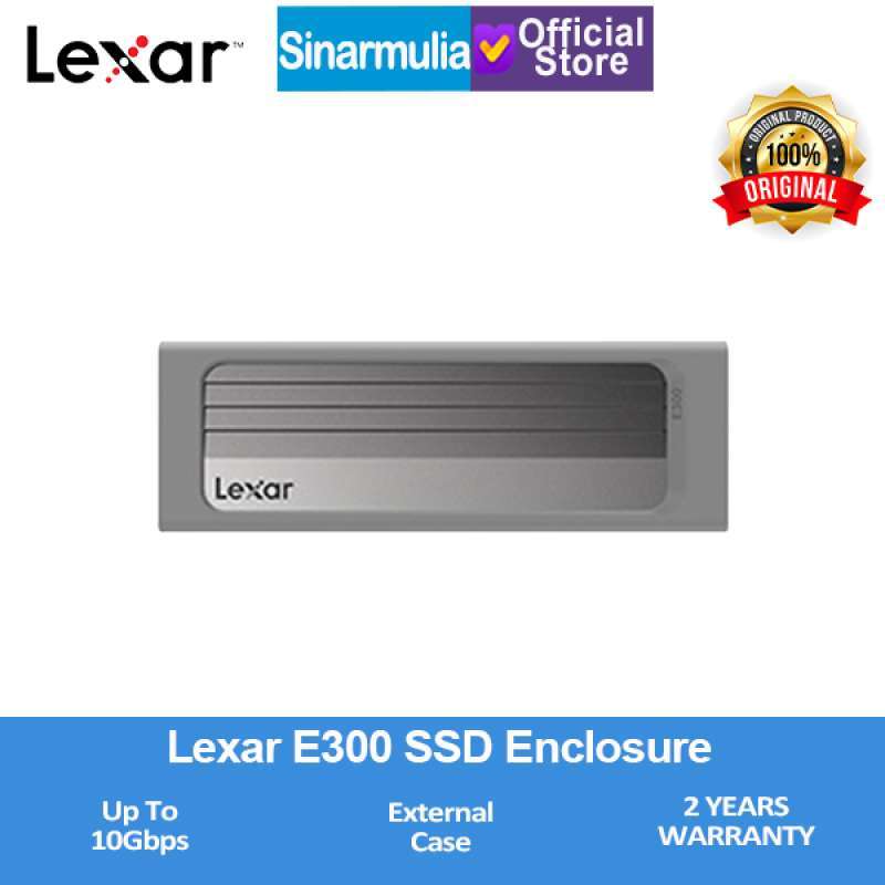 Promo Lexar E300 Ssd Enclosure M.2 Nvme Pcie External Case Usb-c Diskon ...