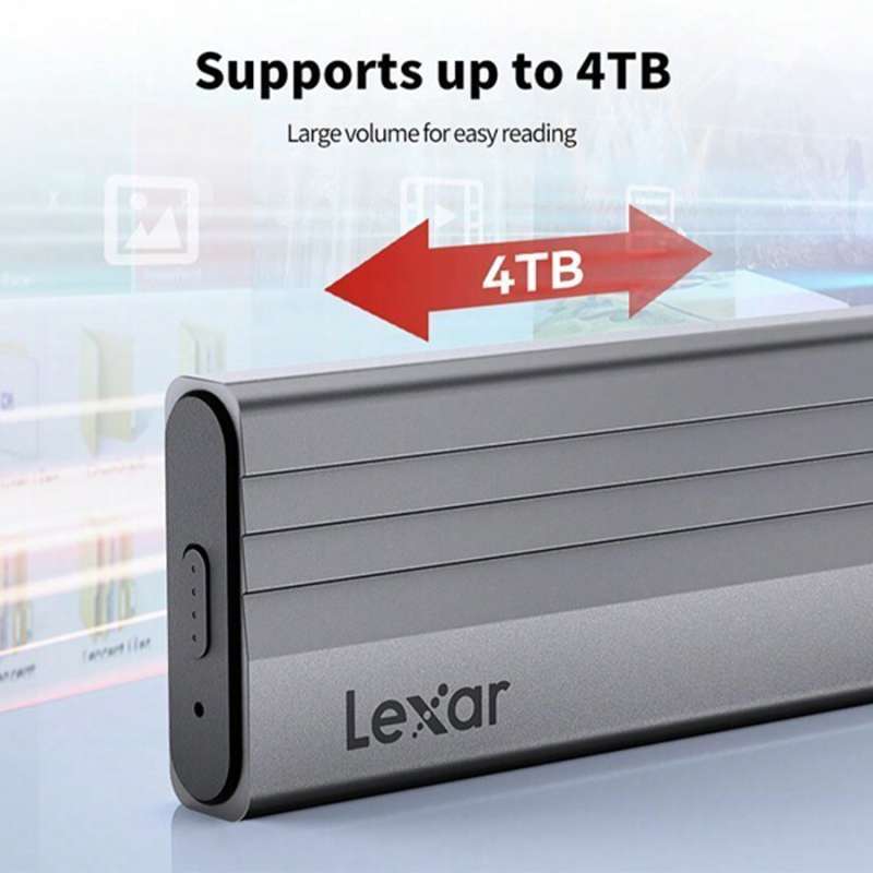 Promo Lexar E300 Ssd Enclosure M.2 Nvme Pcie External Case Usb-c Diskon ...