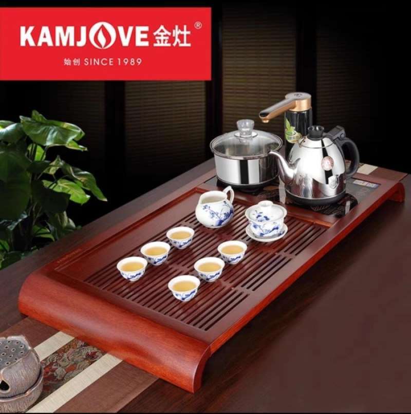 Promo Meja Kayu Chinese Tea Pot Set Tray Papan Tatakan Cangkir Teko Teh ...