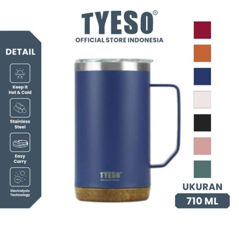 Promo Tyeso Tumbler Mug Stainless Steel 710ml Ts-8837 Gelas Motif Kayu Diskon 23% Di Seller Jaya ...