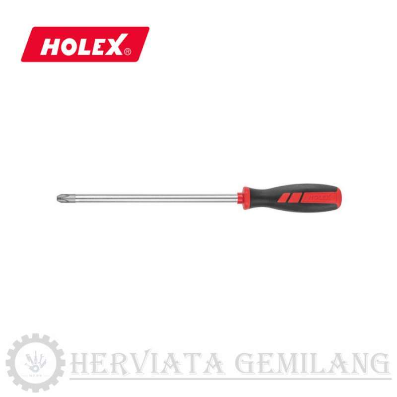 Promo Holex Screwdriver For Phillips With Power Grip 4 / Obeng Plus ...