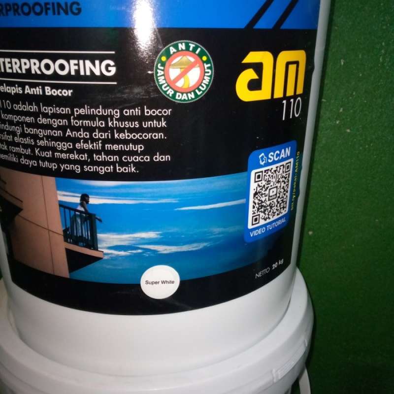 Promo Am 110 Merupakan Pelapis Anti Bocor Untuk Dinding Luar White 20k Diskon 23% Di Seller ...