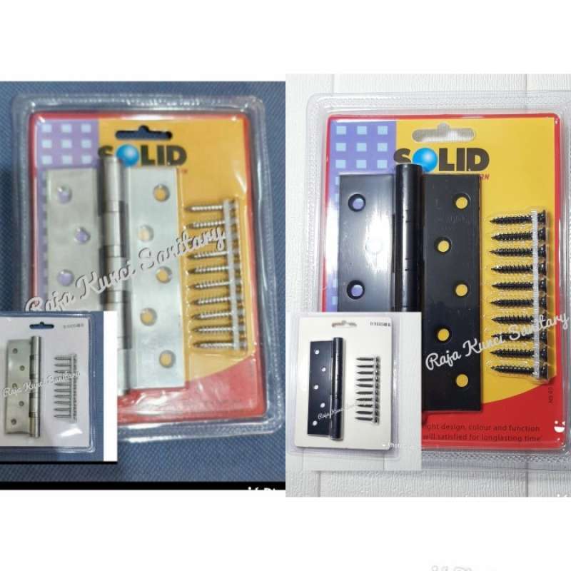 Promo Engsel Pintu Solid Ek 18 _ 5ã—3x3mm X4bb Stainless/engsel Solid 5 ...