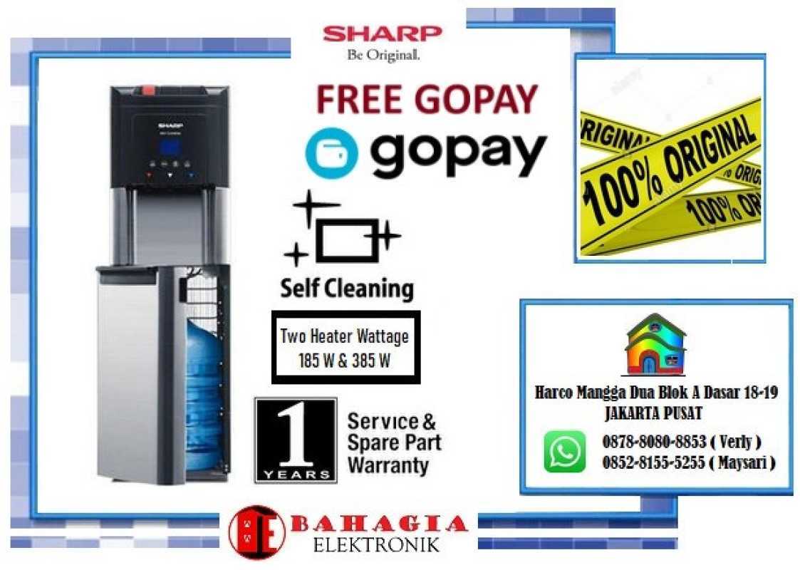 Promo Dispenser Sharp Swd-75ehl-sl Galon Bawah Diskon 23% Di Seller ...