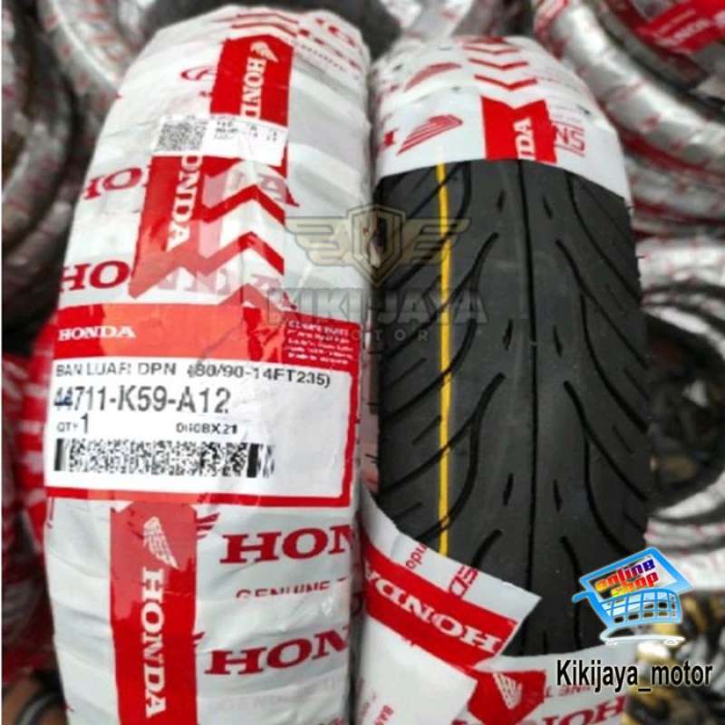 Promo Ban Motor Honda 80/90-14 Tubeless Ban Depan Beat Vario Diskon 23% ...