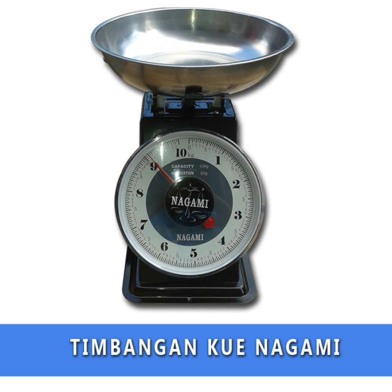 Promo Timbangan Duduk Jarum Nagami 5/10/15/20 Kg Diskon 23% Di Seller Nishimu Store - Bangka ...