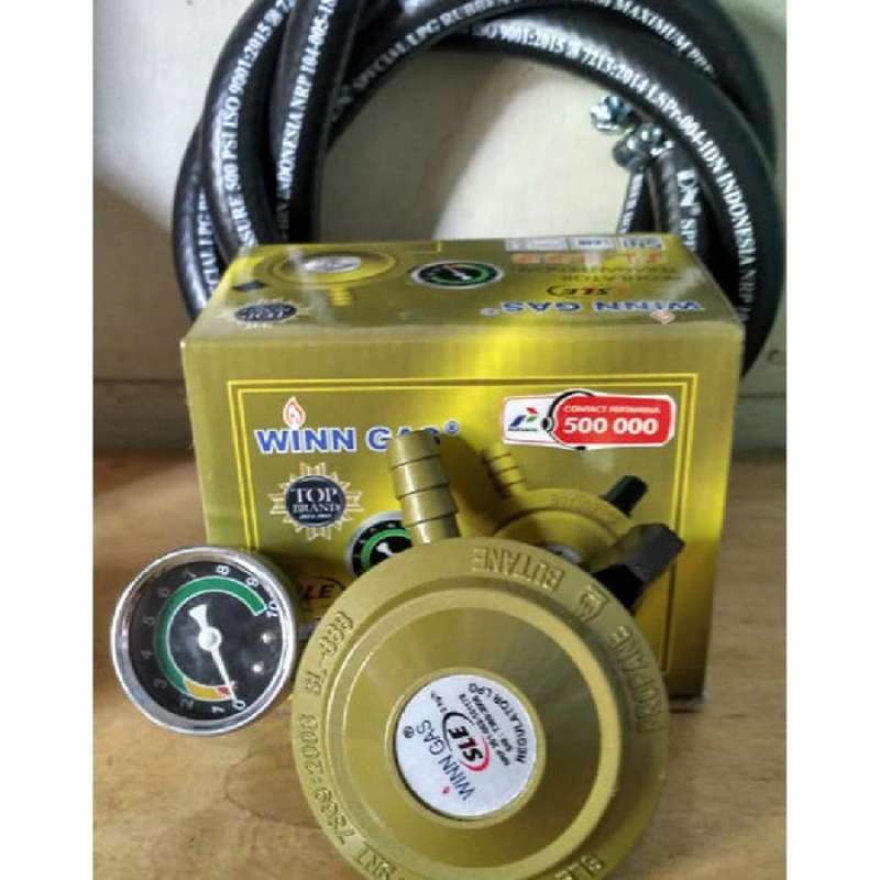 Promo Regulator Matic Winn Gas T 888 Manometer Selang Gas Dn Lpg 500 Psi Ori Diskon 23% Di ...