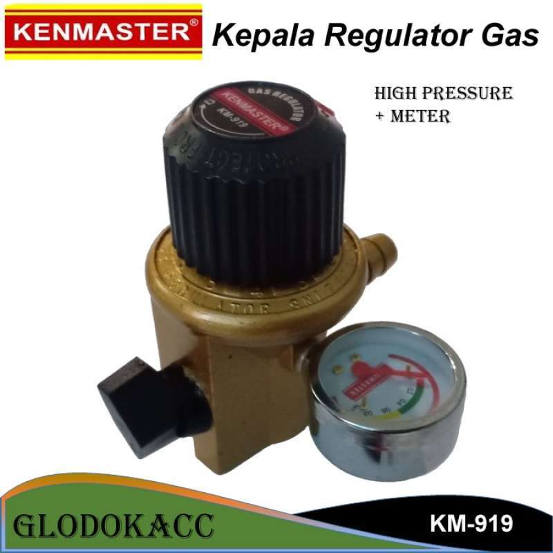 Promo Kepala Regulator Gas / Kenmaster Safety Regulator + Meter Diskon ...
