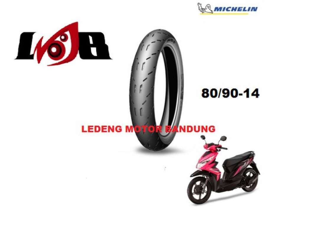 Promo Michelin 80/90-14 Pilot Motogp Motor Matic Ban Soft Compound ...