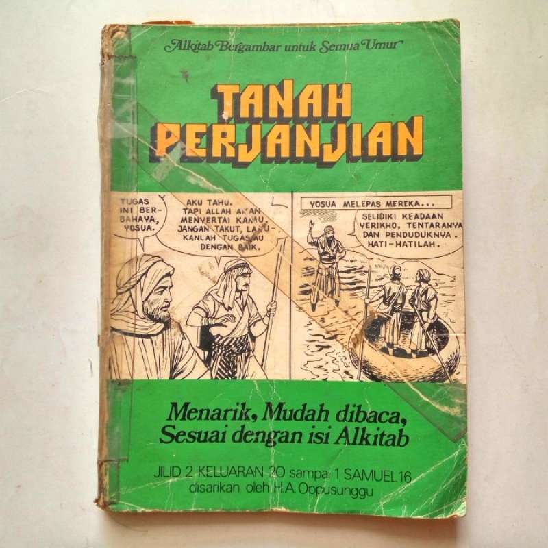 Jual Komik Alkitab Bergambar Untuk Semua Umur 1 2 3 4 5 6 Oppusunggu Di ...