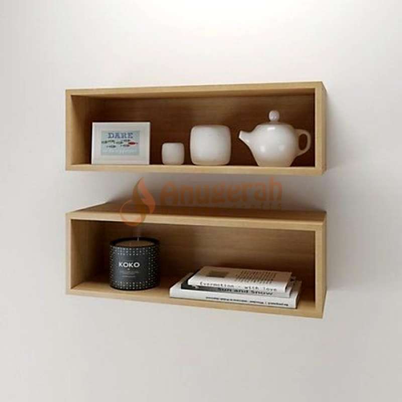Jual Kotak Kayu Dinding, Anugerah Wooden Craft, Ambalan Rak Dinding Di ...
