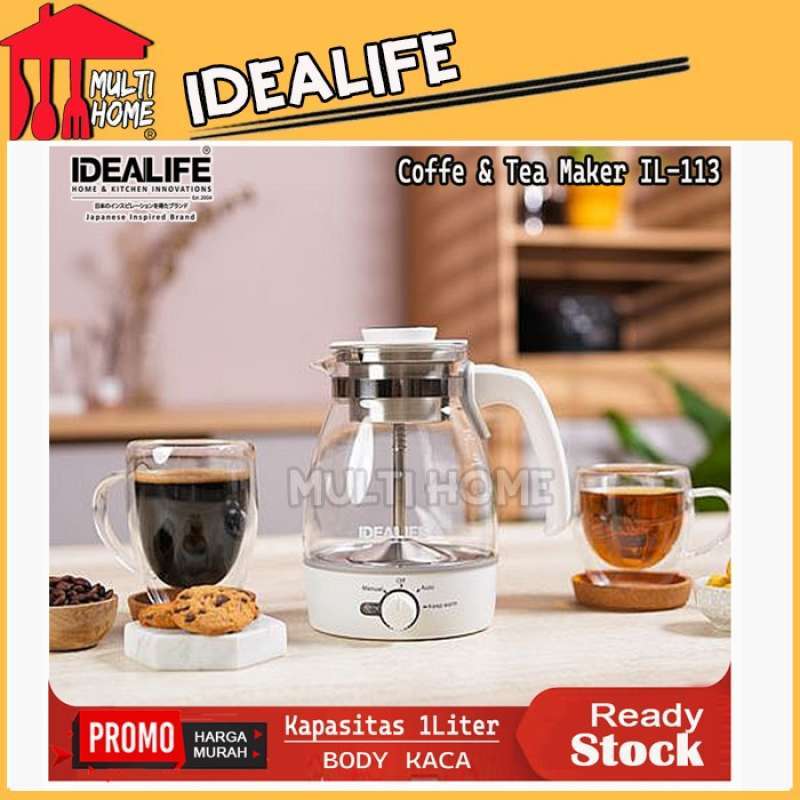 Promo Electrical Steam Tea Maker Idealife Il-113 Teko Pembuat Teh ...