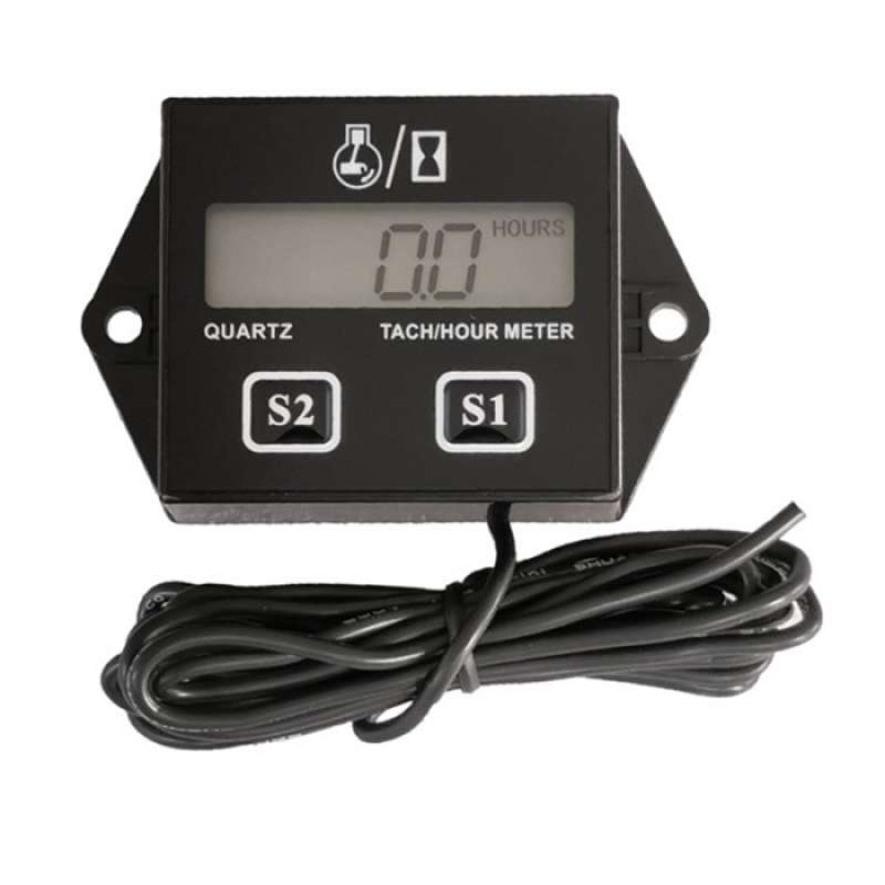 Promo Digital Tach Hour Meter Gau Tachometer Job Timer For Diskon 23% Di Seller Nishimu Store ...