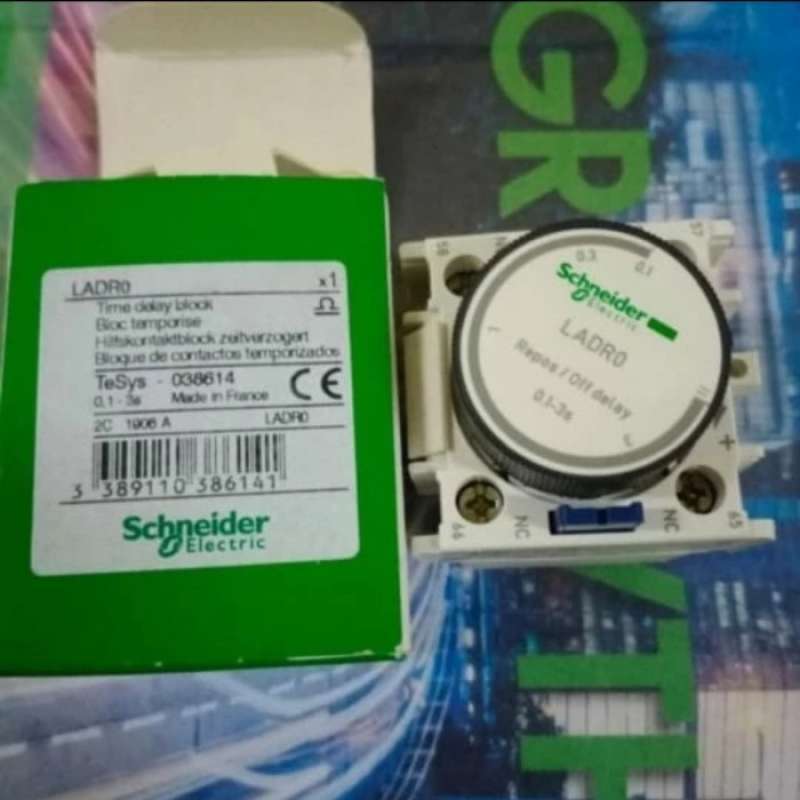 Promo Timer Off Delay Time Ladr0 Schneider Diskon 23% Di Seller Nishimu ...