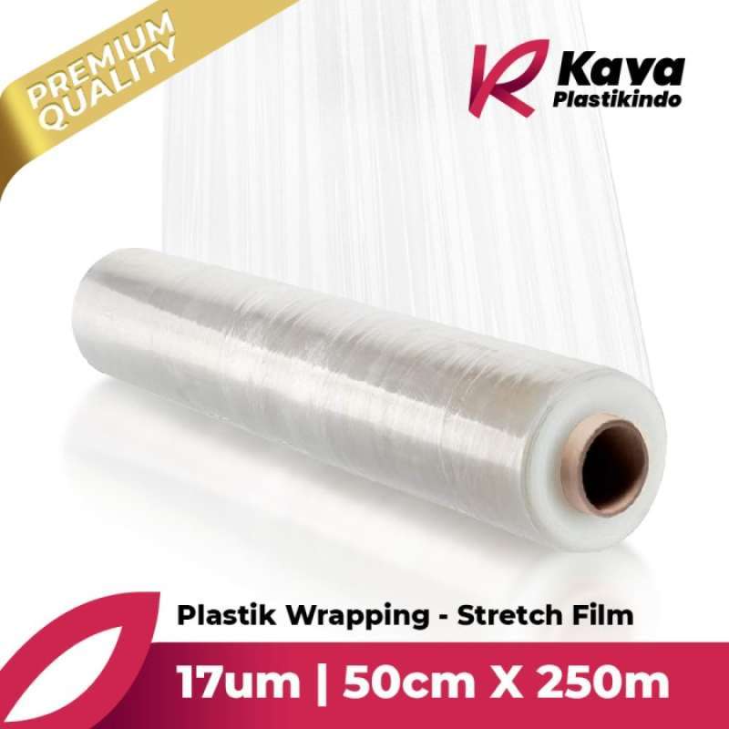 Promo Premium | Plastik Wrapping Stretch Film Bening 17 Micron | 50 Cm ...