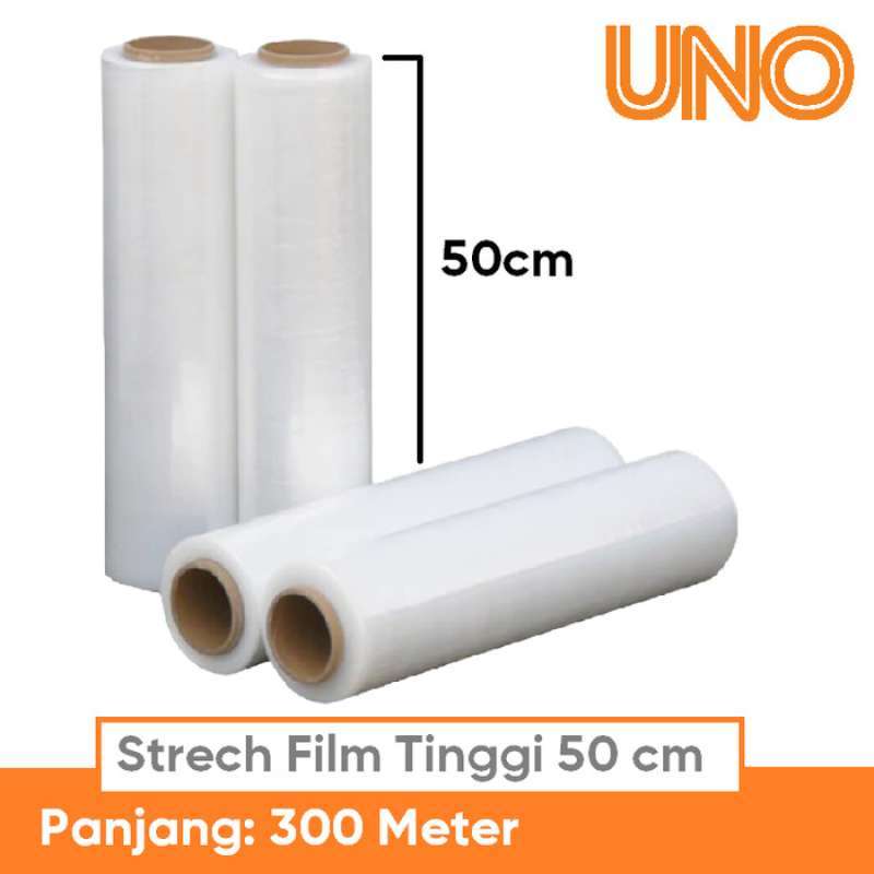 Promo Stretch Film Oem Plastik Wrapping 50 Cm X 300 Meter 17 Micron ...