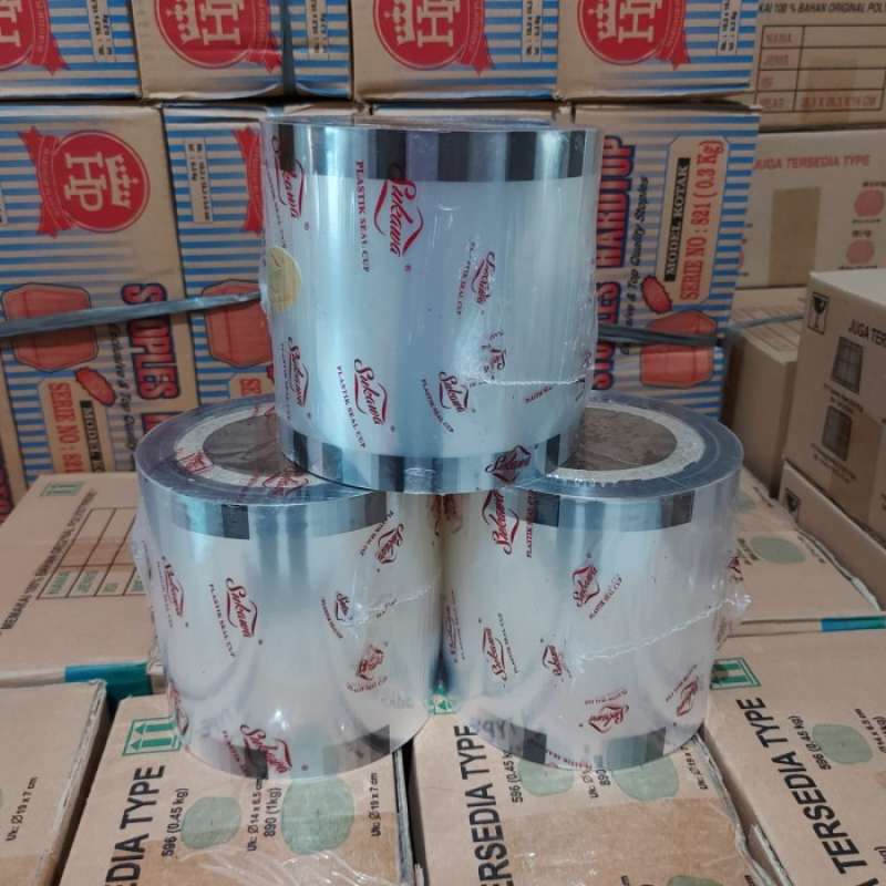 Promo Plastik Roll Seal Plastik Lid Cup Sealer Polos Isi 2000 Diskon 23 ...