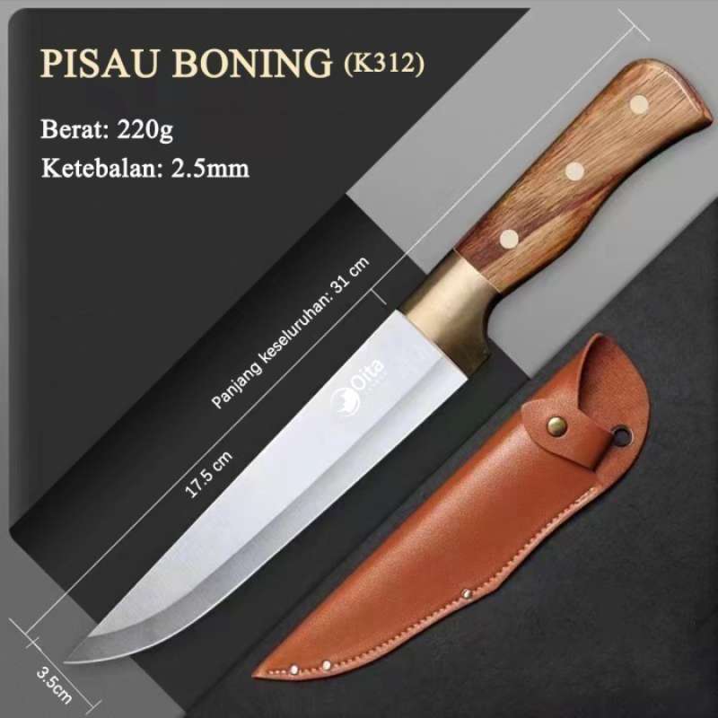 Jual Pisau Daging Super Tajam Boning Knife Japanese Potong Pemotong ...
