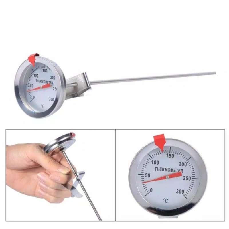 Jual Thermometer Minyak Goreng Masak Deep Fry Oil Termometer Panjang ...