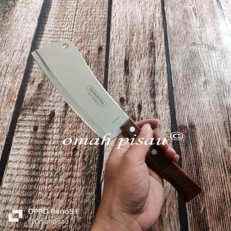 Jual Pisau Cacah Cleaver Knife Tramontina Tradisional 15 Cm 22233/006 ...
