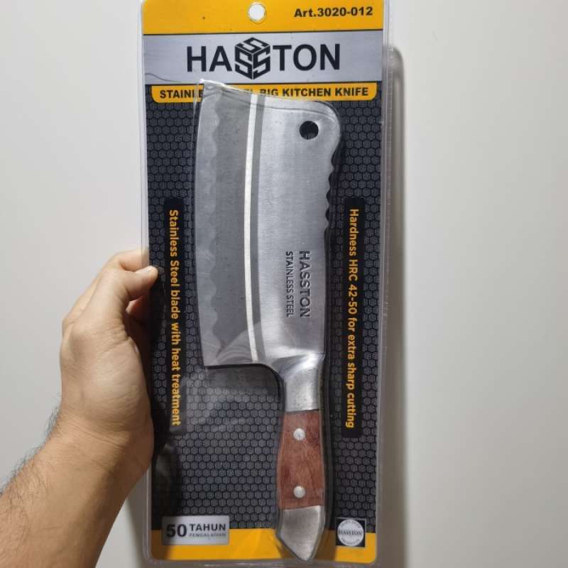 Jual Pisau Cincang Daging Besar Hasston Prohex 3020-012 Potong Dapur ...