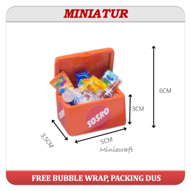Jual Magnet Tempelan Kulkas Miniatur Box Teh Botol Sosro Di Seller ...