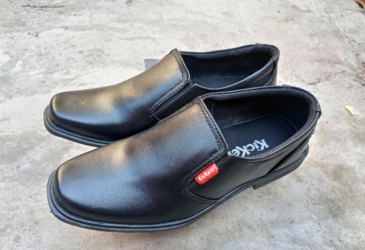 Jual Sepatu Pantofel Kerja Pria Size Kecil Anak Sekolah Laki - Selop 34 ...