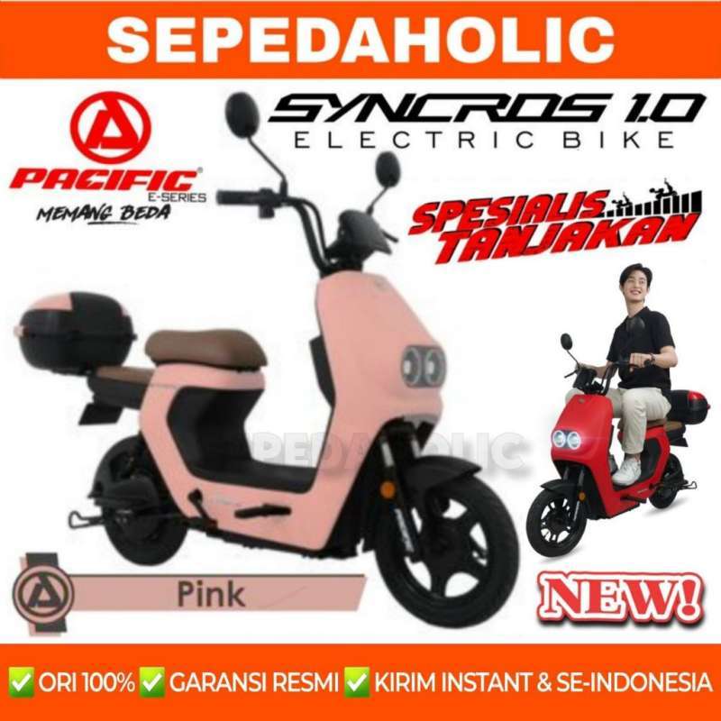 Promo Sepeda Listrik Pacific Syncros 1.0 500 Watt Electric E Bike ...