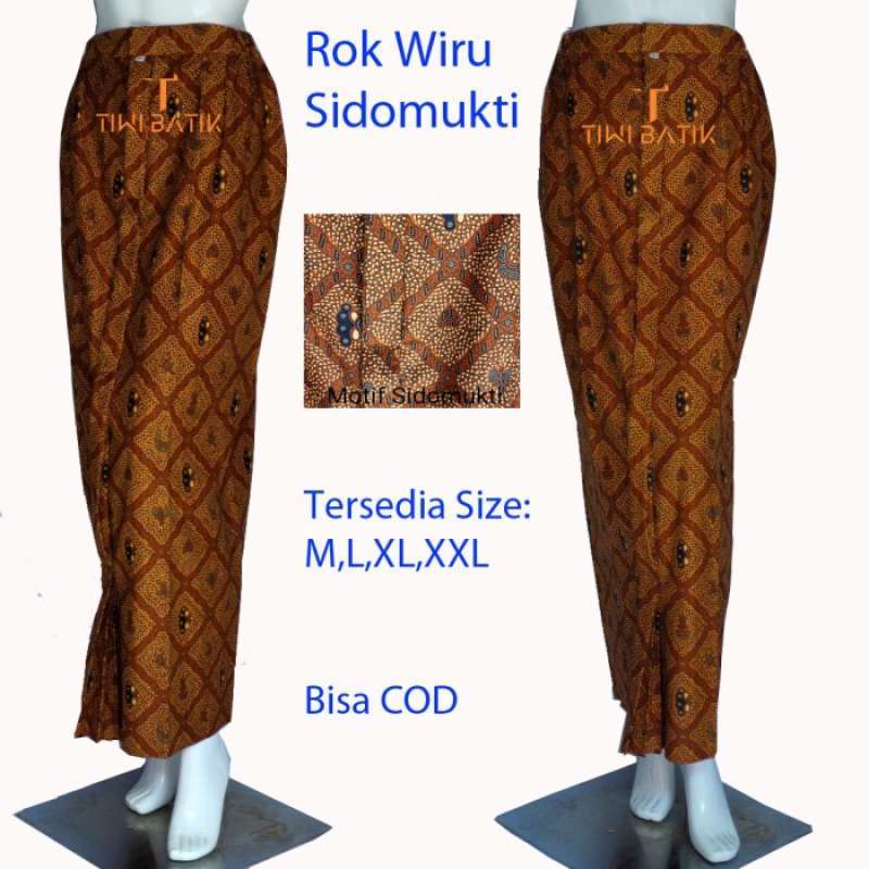 Jual Rok Wiru Jarik Wanita Motif Sidomukti Akad Nikah Jadi Tinggal ...