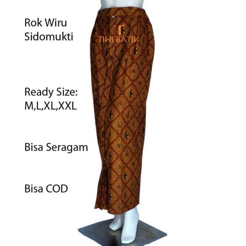 Jual Rok Wiru Jarik Wanita Motif Sidomukti Akad Nikah Jadi Tinggal ...