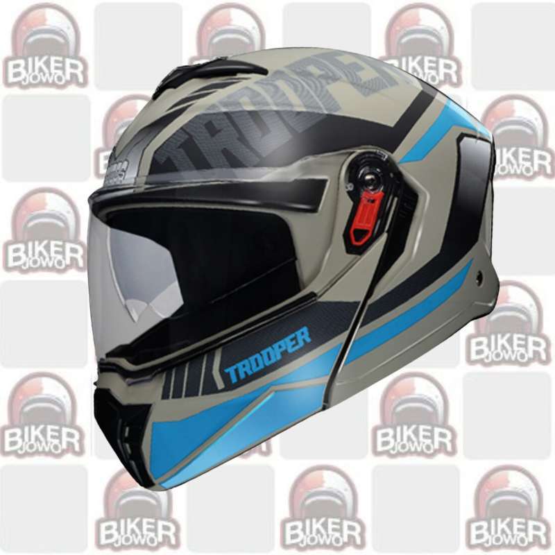 Jual Studds Tropper Helm Modular Bikers Rider Touring Motor Riding Sni ...