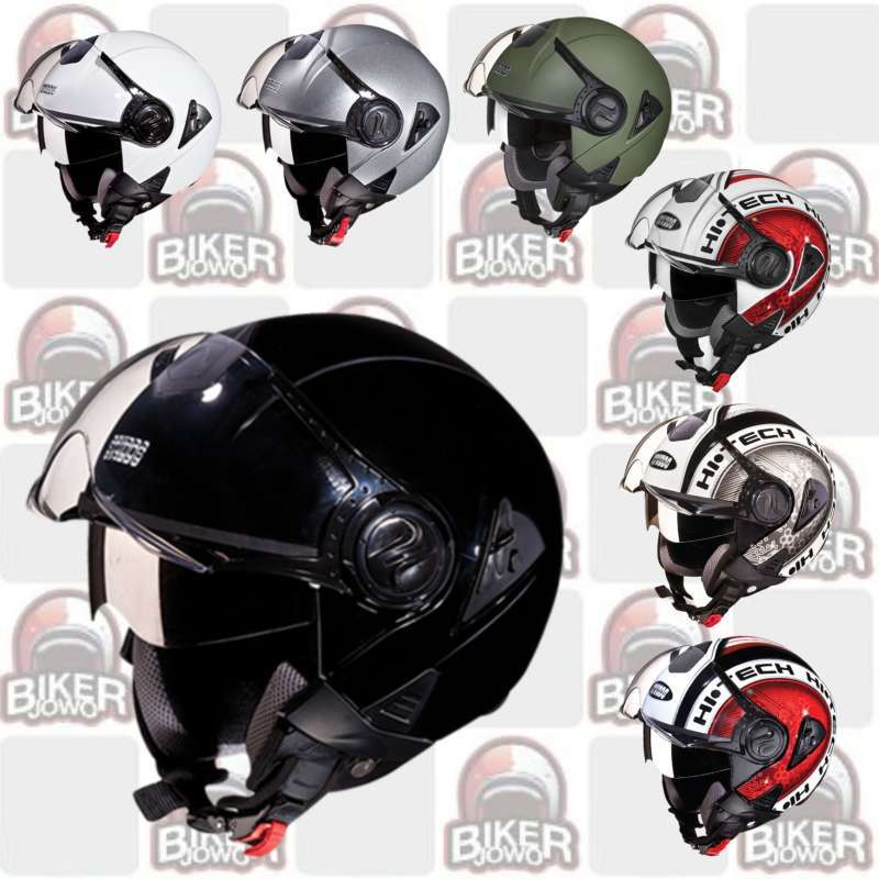 Jual Helm Studds Downtown Retro Open Face - Full Face Classic Helmet ...