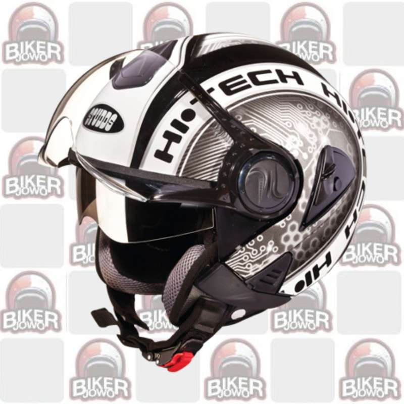 Jual Helm Studds Downtown Retro Open Face - Full Face Classic Helmet ...