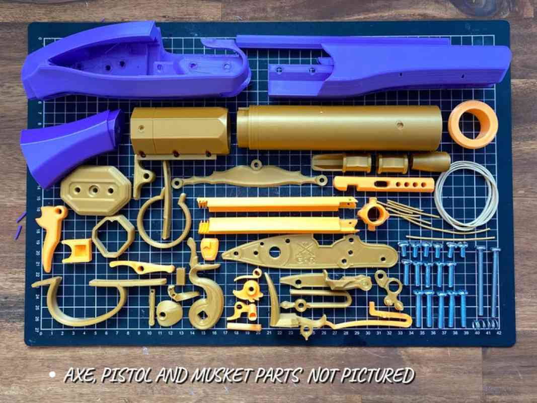 Promo Mainan Anak Musket Spring 3d Print Peluru Nerf Darts Not Stryfe ...
