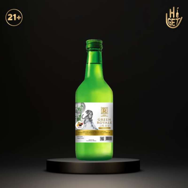 Promo Green Royale Fruity Soju 350ml - Minuman Soju Korea Lokal Rasa ...