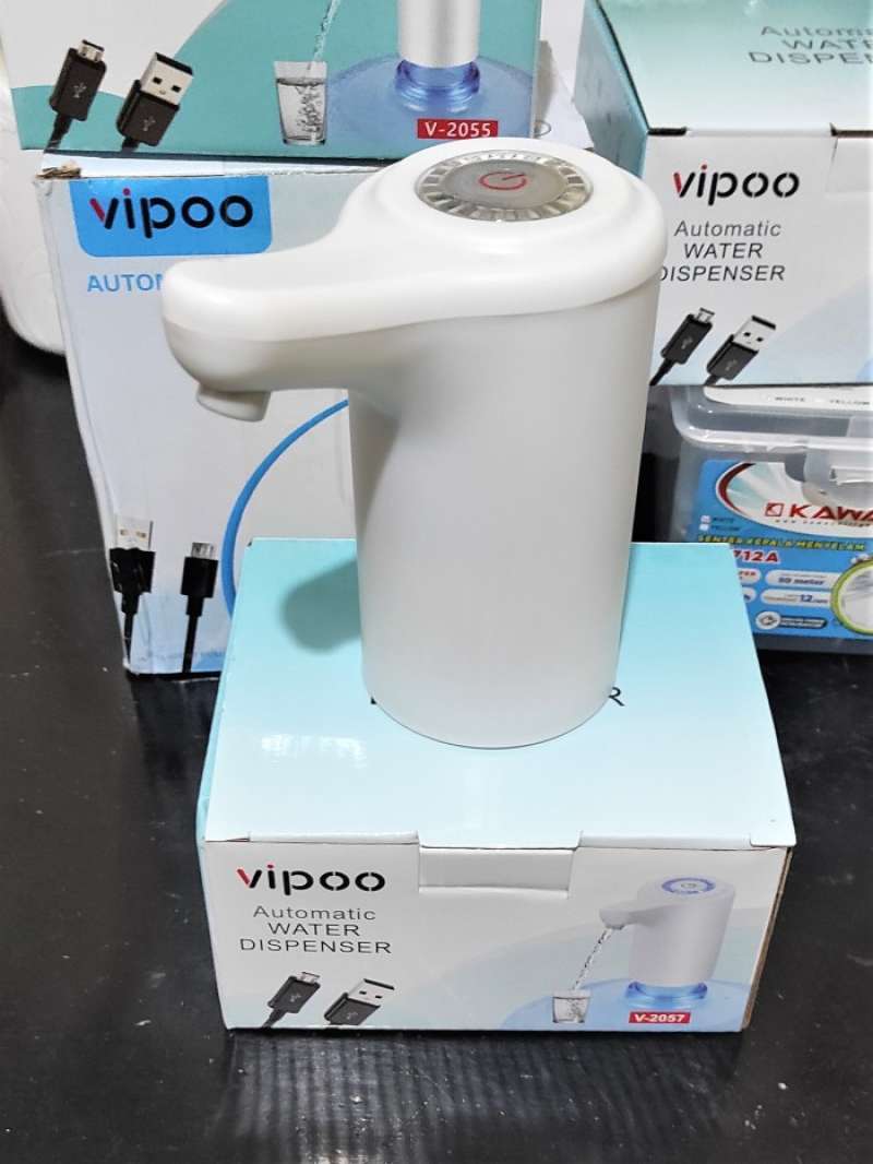 Jual Water Pump Electric Vipoo 2057 Pompa Galon Elektrik Original Di ...