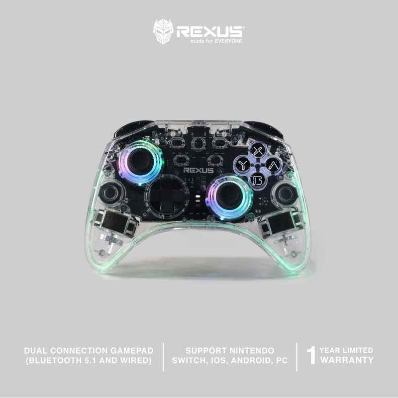 Promo Rexus Gamepad Wireless Gx400 Diskon 23% Di Seller Akago Store ...