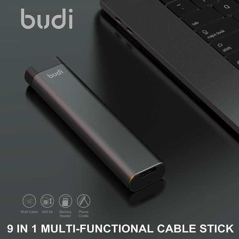 Promo Budi Cable Stick 9 In 1 Multifunctional Usb Tf Sim Card Reader ...