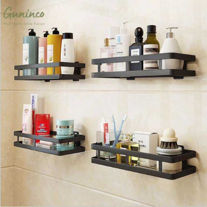Jual Guninco Rak Dinding Penyimpanan Bumbu Dapur Stainless Storage Rack ...