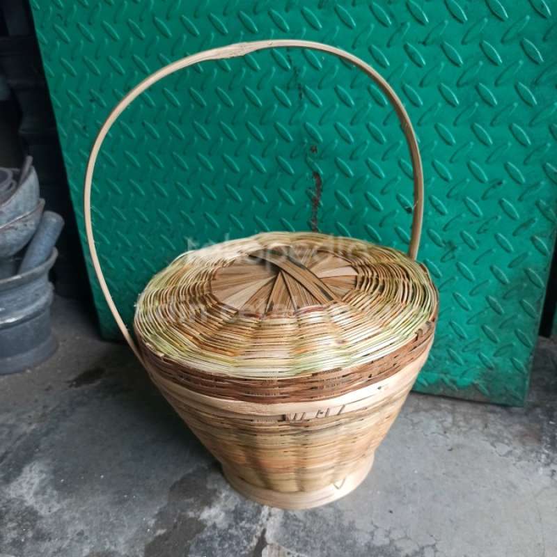 Jual Bakul Wakul Sangkul Boboko Tempat Nasi Anyaman Bambu Tutup Di Seller Sentry - Cengkareng ...