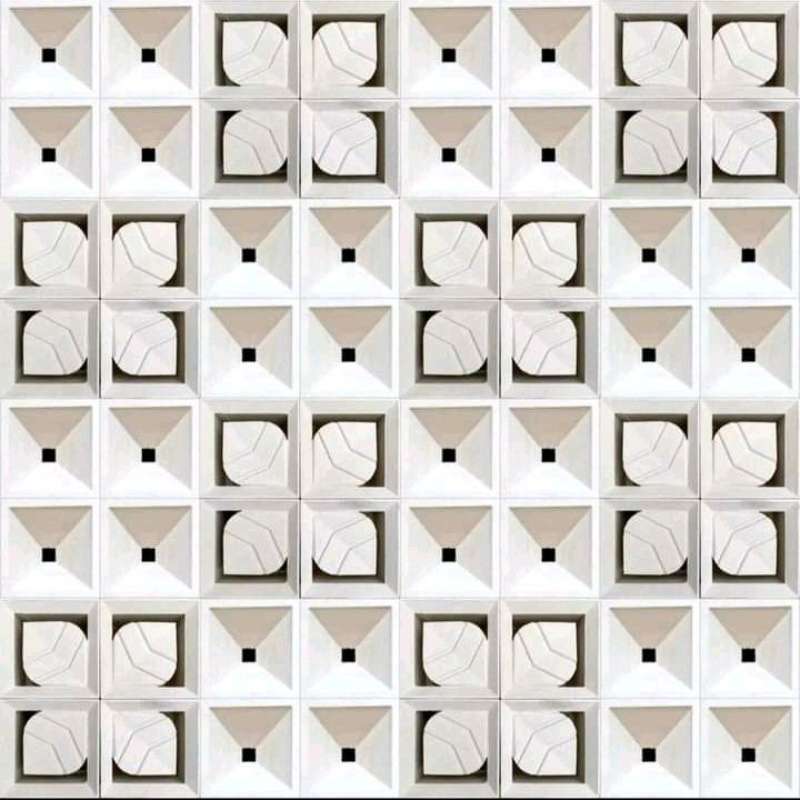 Jual Roster Minimalis/roster Beton Kombinasi 2 Motif Daun Dan Corong ...