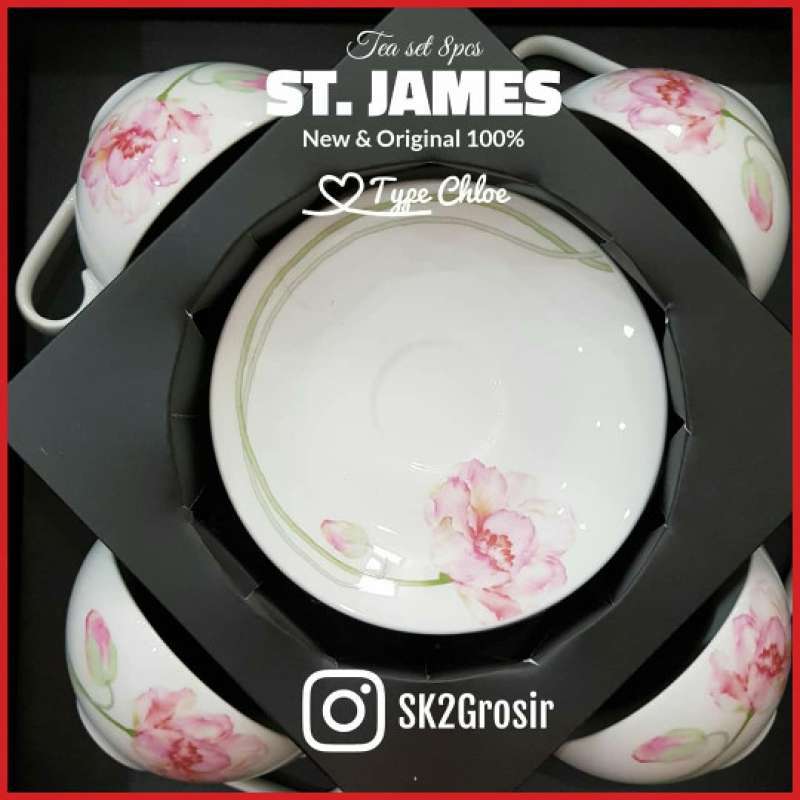 Jual St.james Tea Set 8pcs Original - 4 Di Seller Sentry - Cengkareng ...