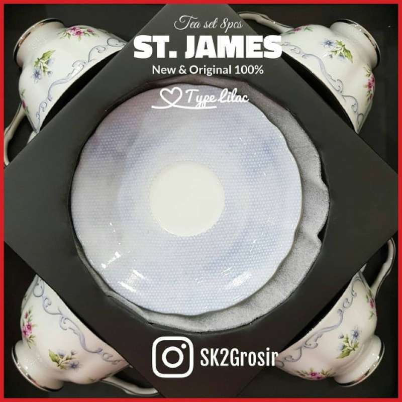 Jual St.james Tea Set 8pcs Original - 1 Di Seller Sentry - Cengkareng ...