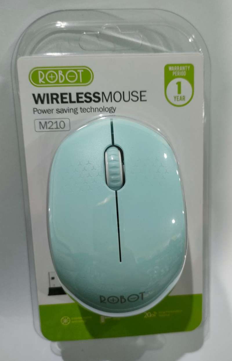 Jual Mouse Wireless Robot M210 2.4ghz Optical-murah Di Seller Sms ...