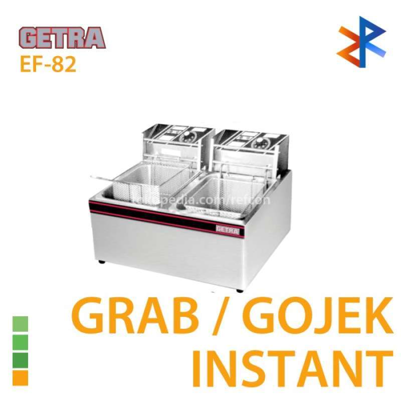 Jual Electric Deep Fryer Getra Ef 82 Penggorengan Listrik 2 Tungku Di ...