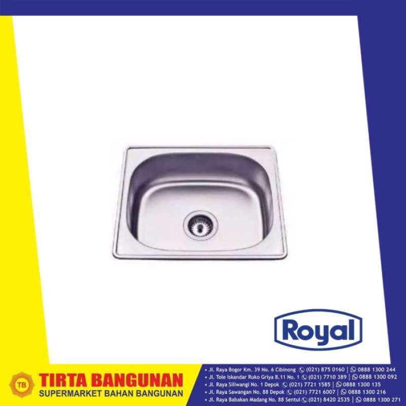 Promo Royal Sink Sb 42 1b Bak Cuci Piring Diskon 23% Di Seller Iwaki ...