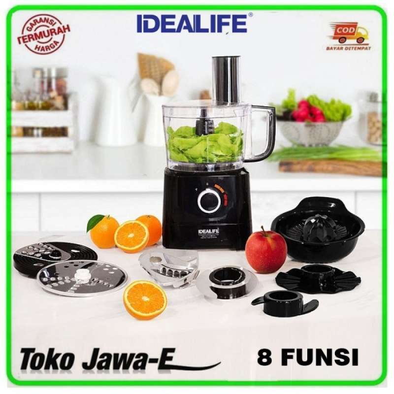 Promo Idealife Il 222/idealife Food Processor Mesin Pelumat 8 Fungsi ...