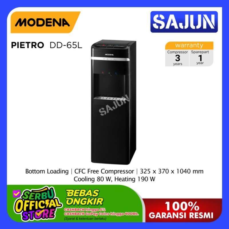 Promo Modena Dispenser Air Galon Bawah Pietro Dd65l Bottom Load Dd-65l ...